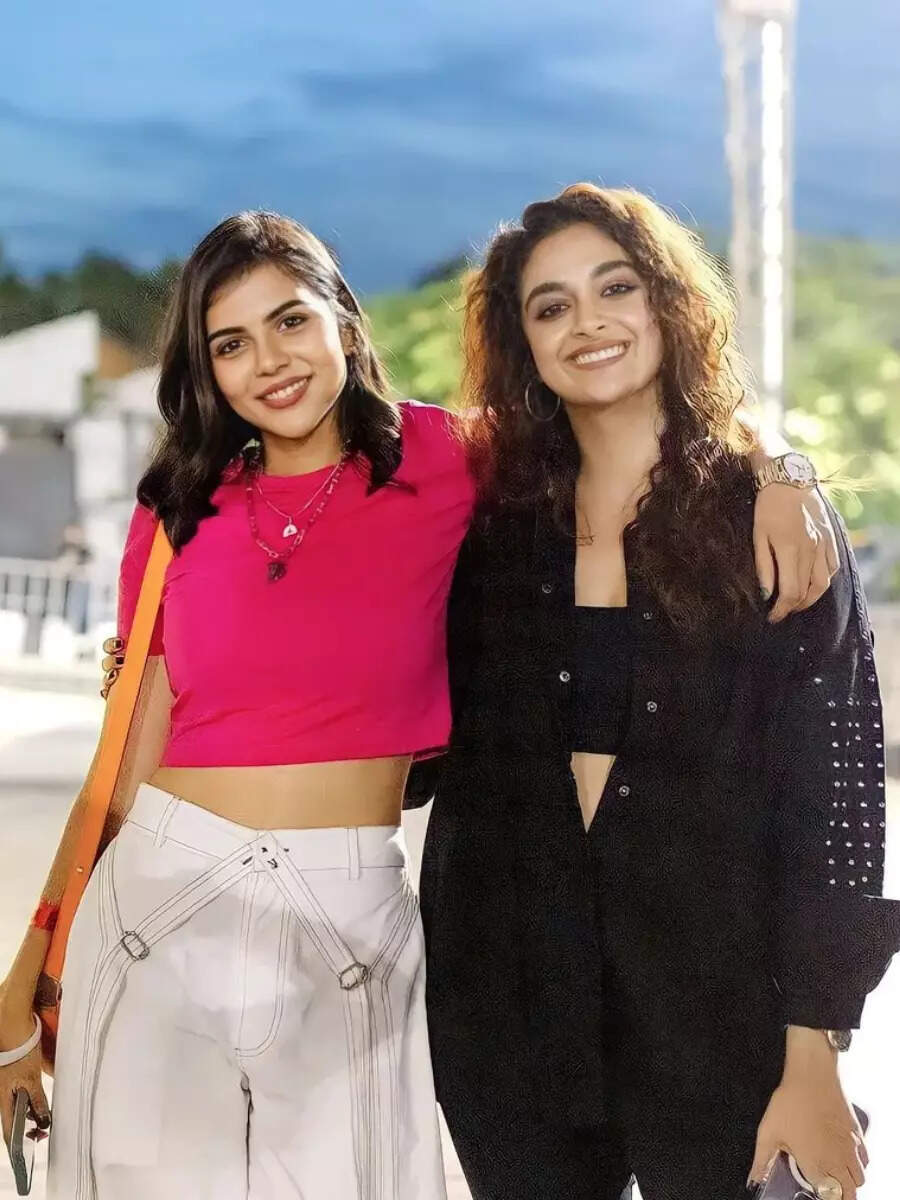 BFFs Keerthy Suresh and Kalyani Priyadarshan’s rare pictures | Times of India