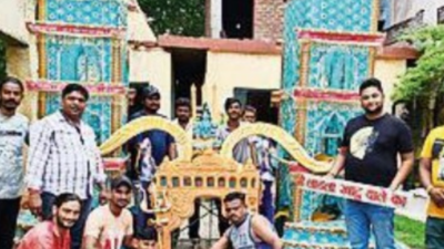 Locals in Meerut prepare kanwar inspired by Rajasthan's Lord Khatu ...