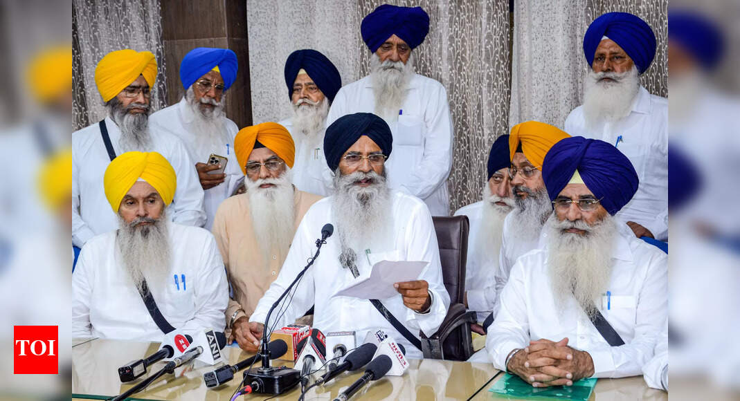 Sgpc: SGPC says no to UCC as it 'undermines Sikh identity' | Amritsar ...