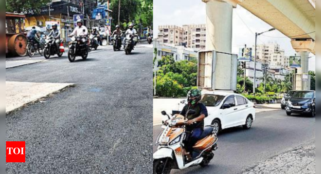 KMC begins repairs of south Kol stretches | Kolkata News - Times of India