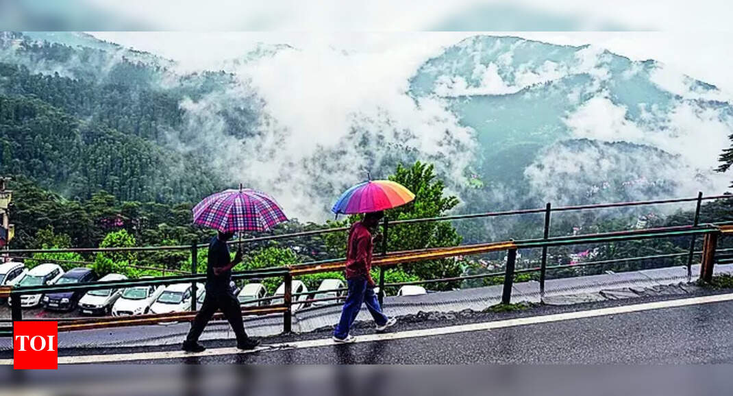 Rain Damages House In Kasauli, Landslips Hit Kalka-shimla Highway ...