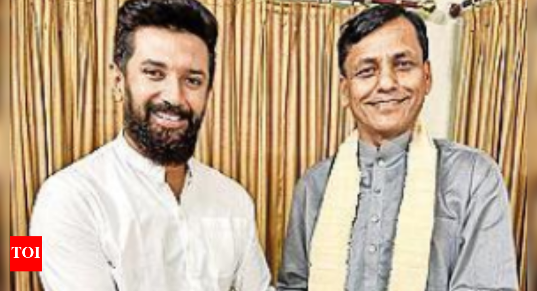 Union minister Nityanand Rai meets Chirag Paswan amid alliance buzz ...