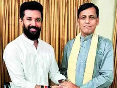 BJP's Rai meets Chirag amid NDA alliance buzz | India News - Times of India