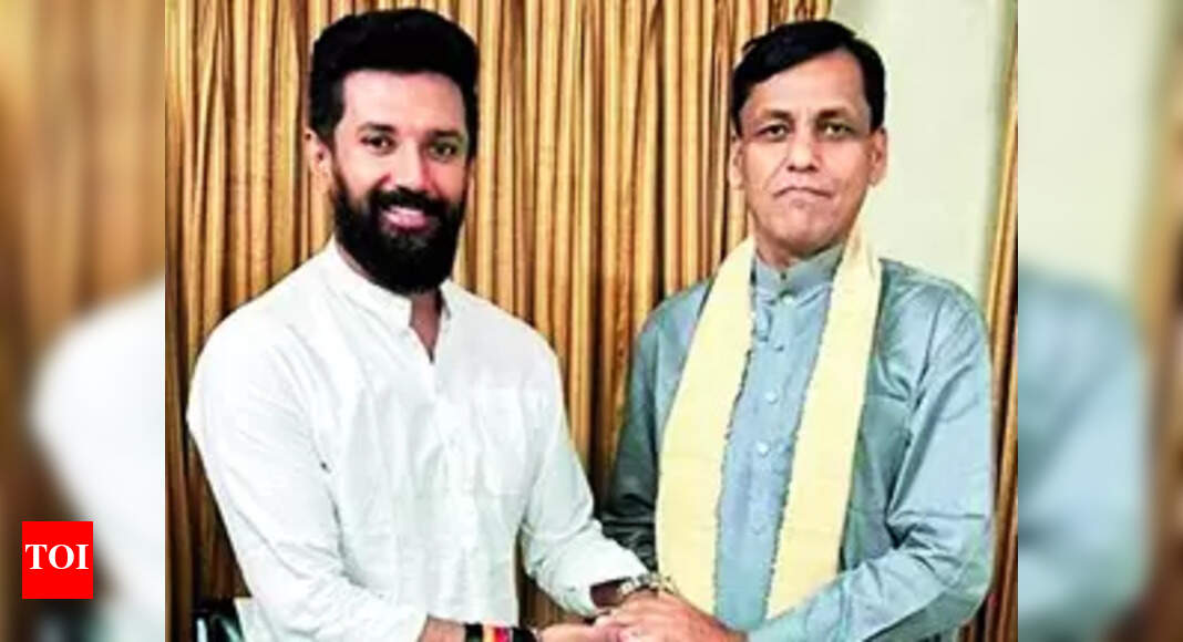 BJP's Rai meets Chirag amid NDA alliance buzz | India News - Times of India