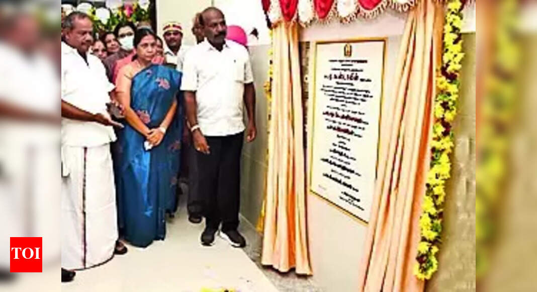 Harur: Work On To Upgrade Harur Govt Hospital, Says Minister | Salem ...