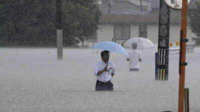 Japan Rain: Heavy rains cause flooding and mudslides in southwest Japan, where at least 6 people ...