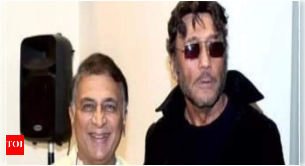 Jackie Shroff wishes his "real hero" Sunil Gavaskar on 74th birthday ...