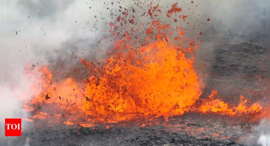 Volcano Eruption: Volcano erupts near Icelandic capital | World News ...