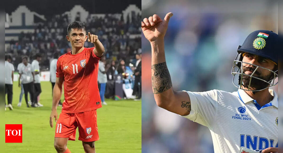 Sunil Chhetri: Virat Kohli and I share a lot of meaningful chats ...