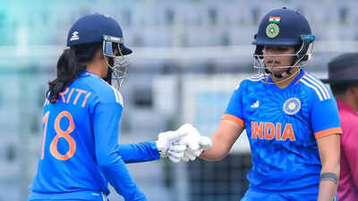 Sultana Khatun grabs 3/21 as India women stutter to lowest ever 95/8 ...