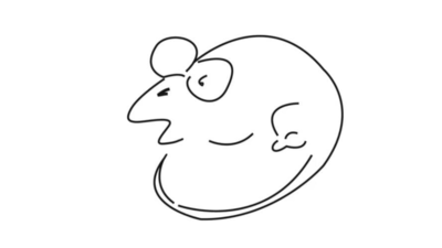 Optical Illusion: A man or a mouse? What do you see in this picture ...