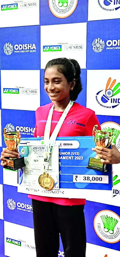 Dominant Shaina Bags Another Double Crown | Bengaluru News - Times of India