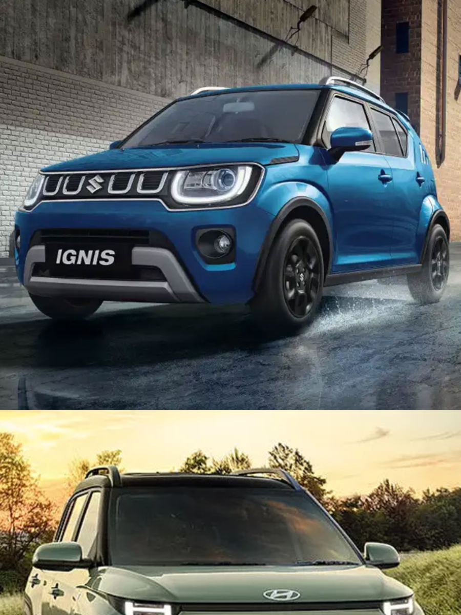 Hyundai Exter vs Maruti Ignis: Price, features, engine, specifications ...