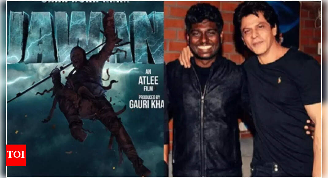 'Jawan' director Atlee pens thankful note for Shah Rukh Khan | Hindi ...