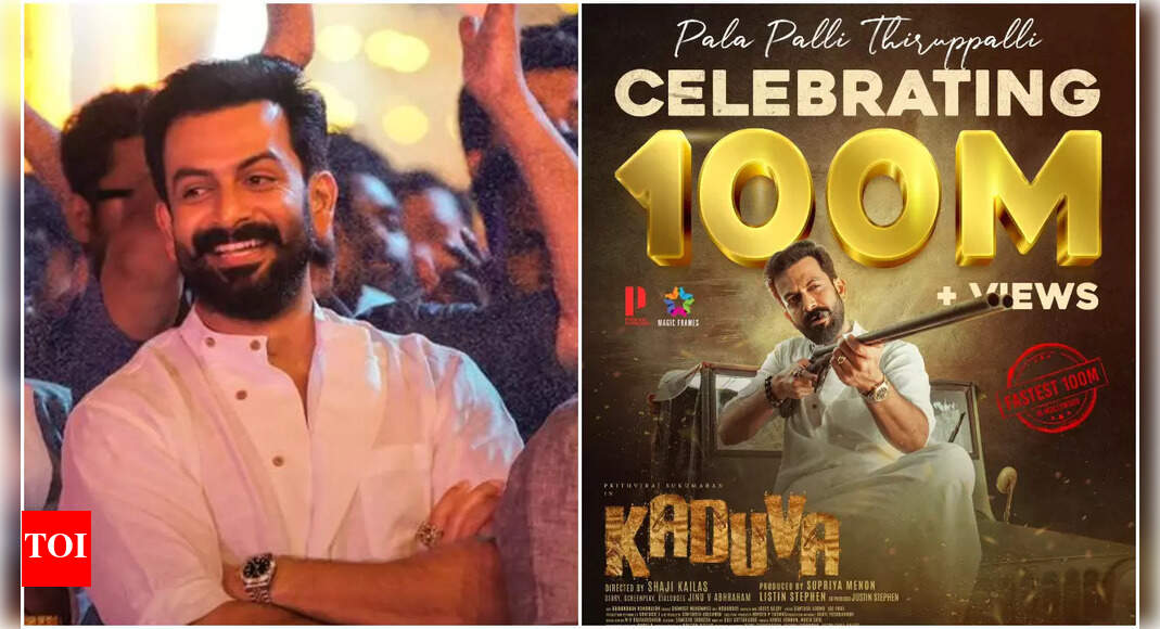 ‘Pala Palli Thiruppalli’ song from Prithviraj Sukumaran’s ‘Kaduva ...