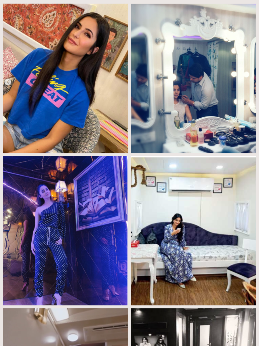 A peek into the vanity vans of celebrities | Times of India