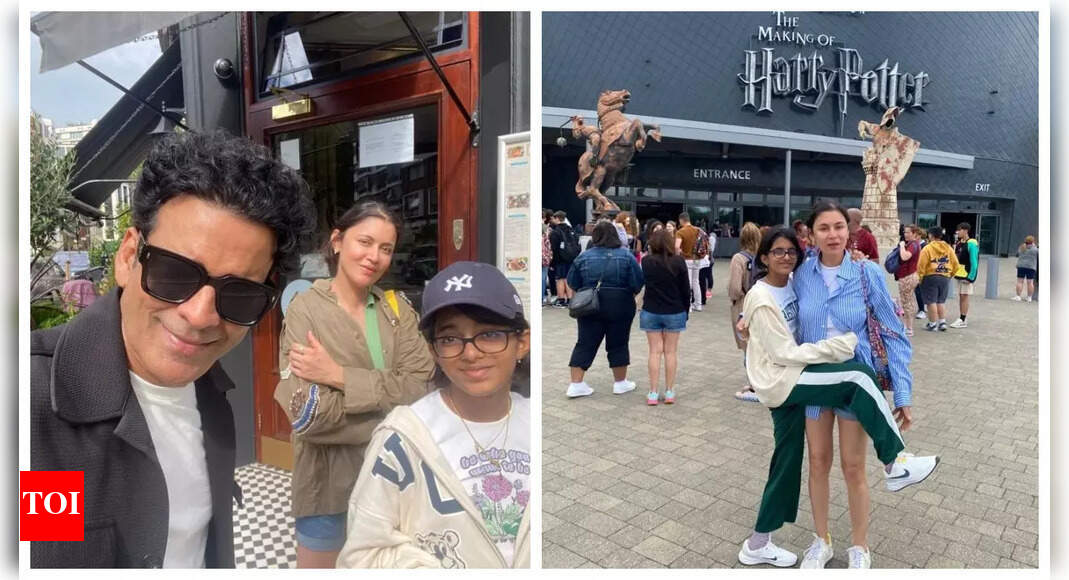 Manoj Bajpayee enjoys vacation in London with his family; fans call him 'real family man' - See ...
