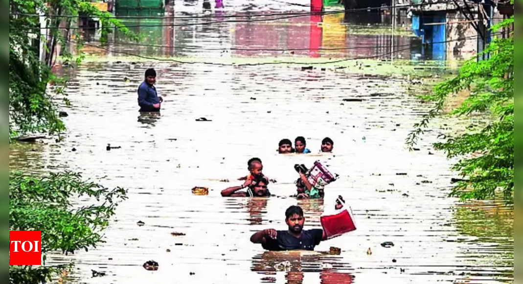 Hry’s Flood Toll At 11; Rail Traffic On Chd-ambala Line Partially ...