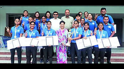 Sports Minister Felicitates Mp’s Junior Hockey Team For National C’ship ...