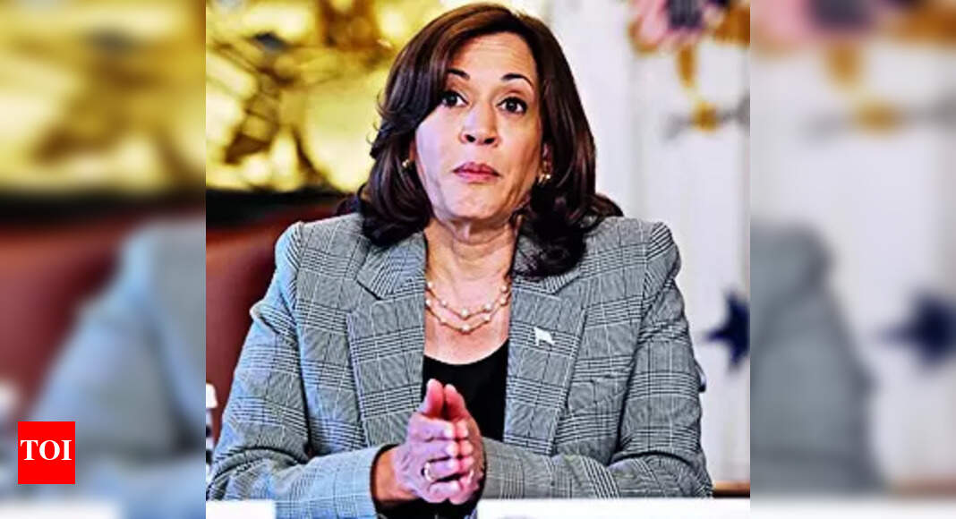 Kamala Harris: Harris, backing a PIO's nomination, matches tie-breaker ...