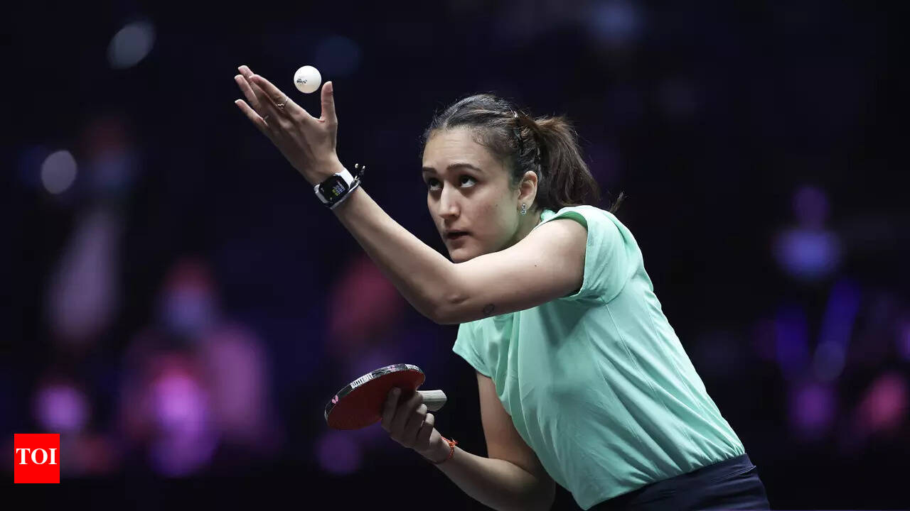 Manika Batra says strategising for every game proving beneficial More sports News Times of India