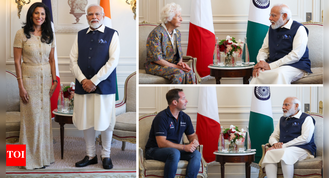 Here's what thought leaders had to say after meeting PM Modi in Paris ...