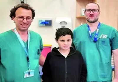 Israeli docs reattach boy’s head to neck after accident - Times of India