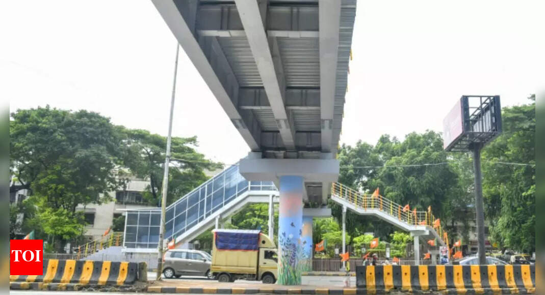 Four years after works began, Sion foot over bridge inaugurated in ...