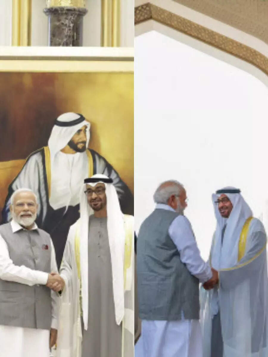 PM Modi concludes 'productive' UAE visit, departs for India | Times of India