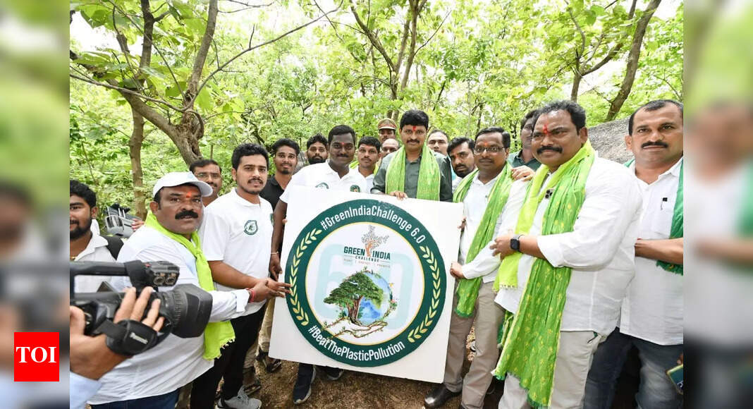 Green India Challenge begins its sixth phase from Telangana's ...