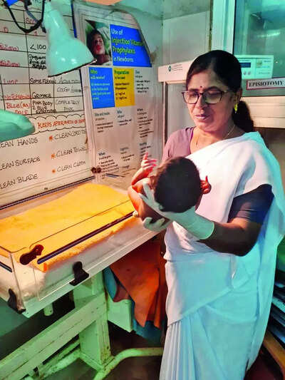 Nurse Who Delivered 10,000 Smiles | Chennai News - Times of India
