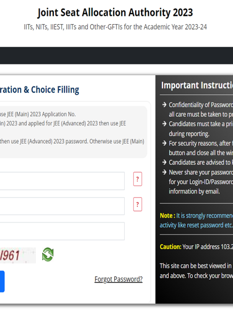 JoSAA Round 4 Result 2023 Out on josaa.nic.in, Check JoSAA Schedule | Times Now