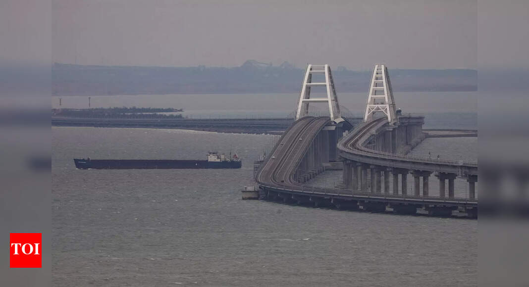 Crimea bridge: Why it's important and what happened to it - Times of India