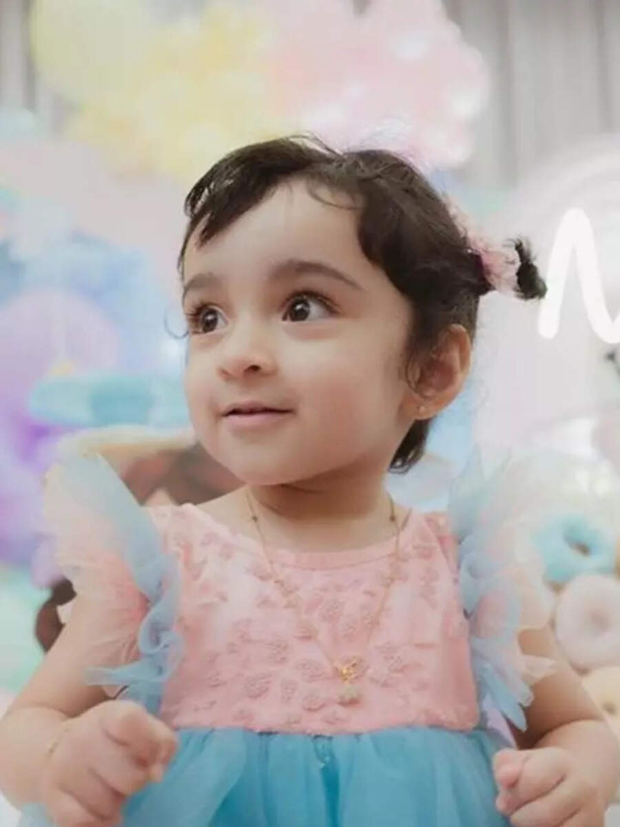 Cute pics of Nila Srinish | Times of India