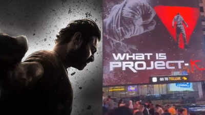 Prabhas' 'Project K' takes over Times Square: First glimpse release ...