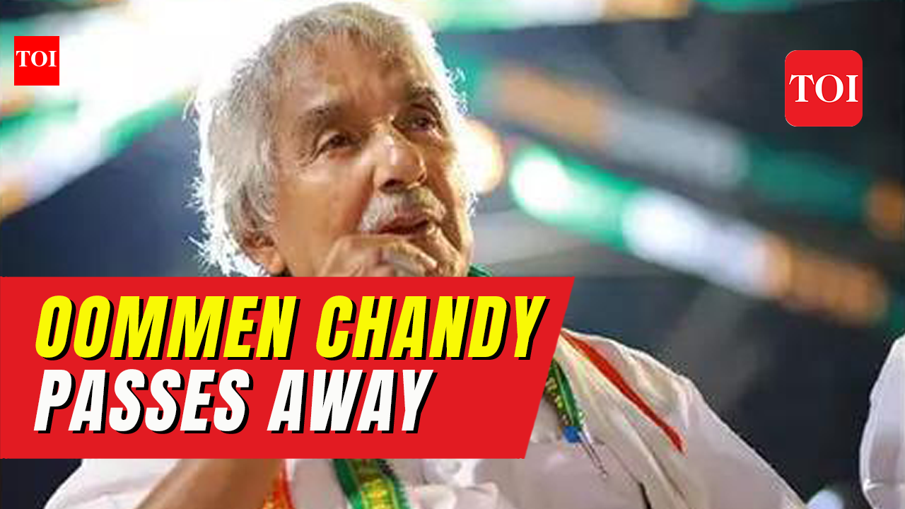 Former Kerala Chief Minister Oommen Chandy passes away at 79