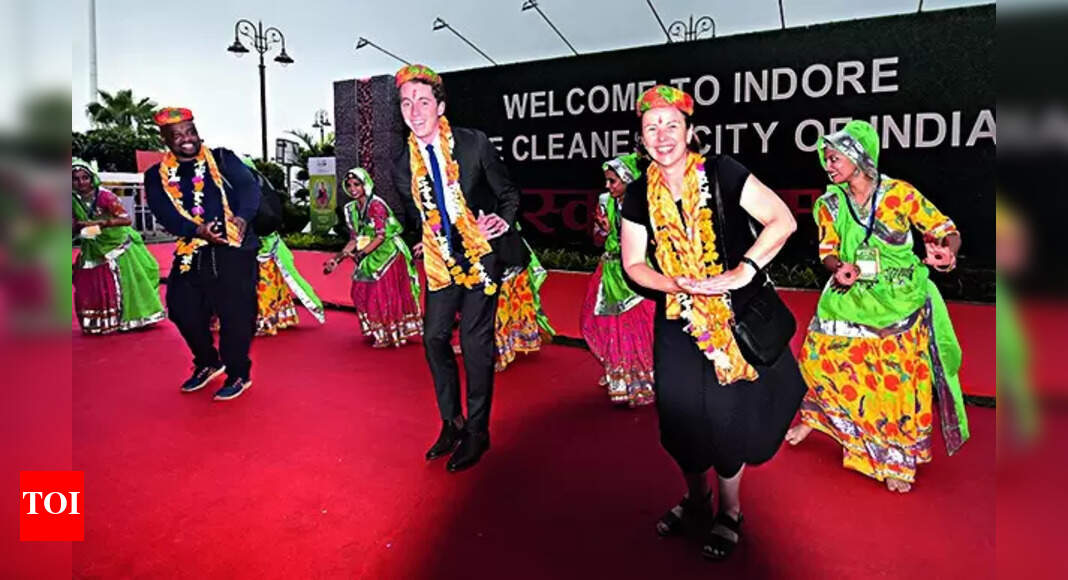 Indore Decked Up As G20 Delegates Start Arriving | Indore News - Times ...