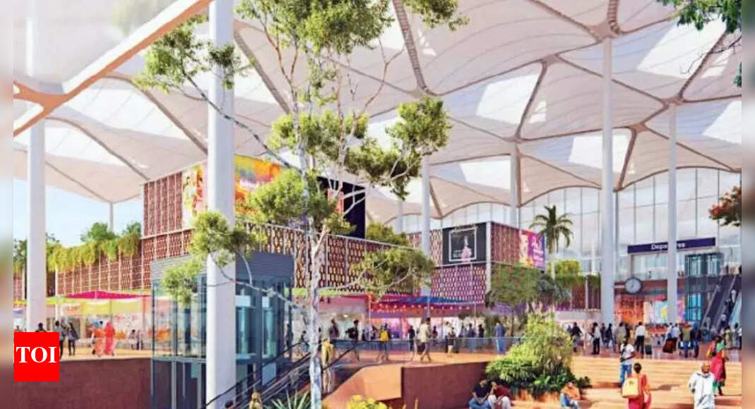 Regulator Team Inspects Work At Noida Airport | Noida News - Times of India