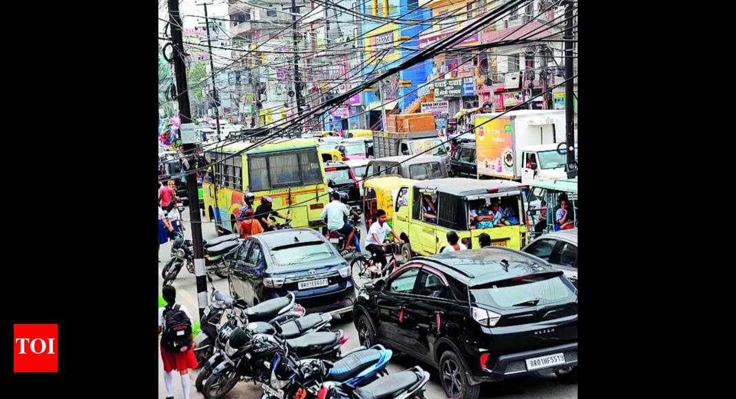 Traffic Snarls Give Kids A Harrowing Time | Patna News - Times of India