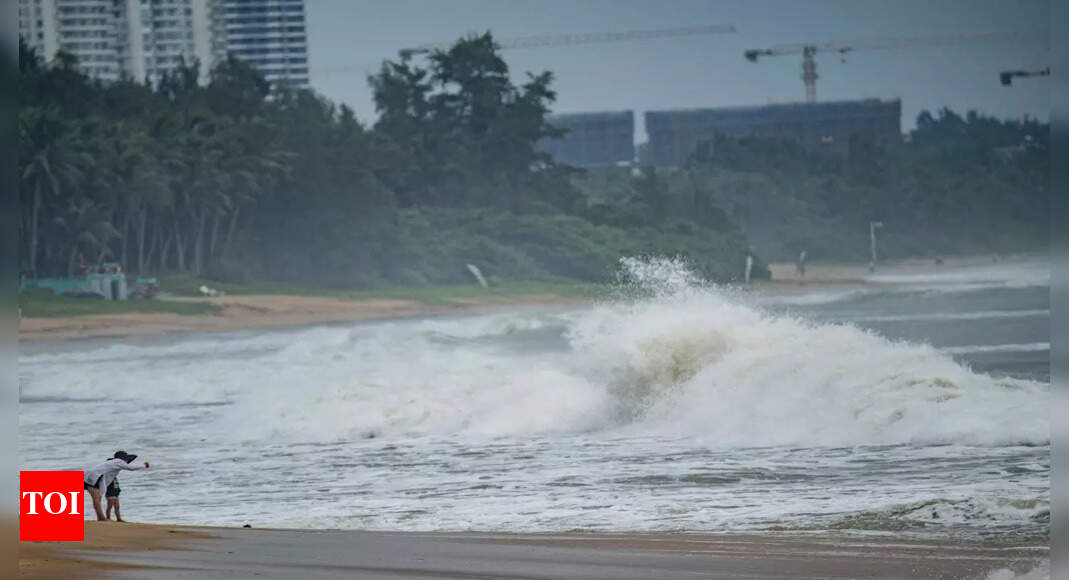 Typhoon Talim: Typhoon Talim leaves behind crushed vehicles, beached ...