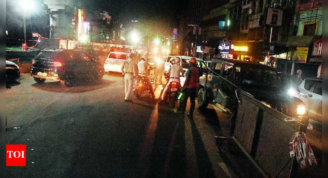 Smooth Traffic Flow On Airport-bound Vip Road On Second Night Of ...