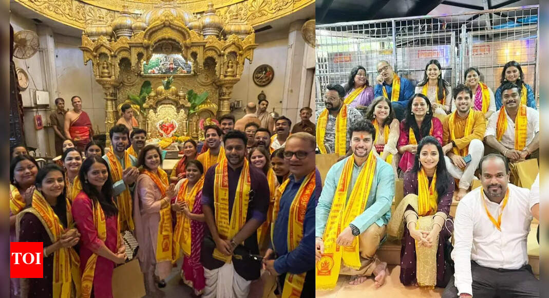 Jui Gadkari, Amit Bhanushali, and others visit Mumbai's famous ...