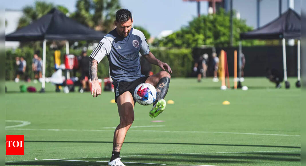 Lionel Messi gets down to business in Florida heat | Football News ...