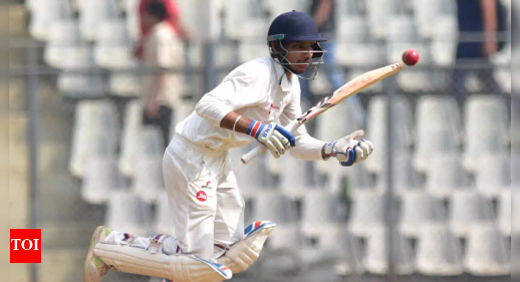 Kathan Patel replaces Prithvi Shaw in West Zone Deodhar Trophy squad | Cricket News - Times of India