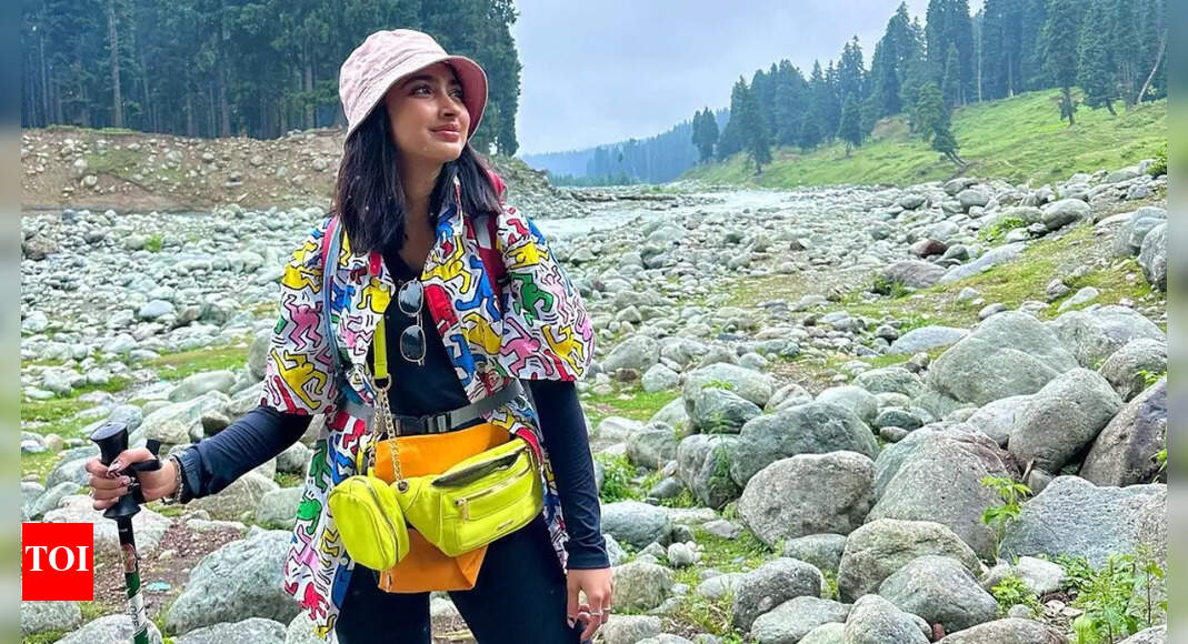 Saanya Iyer shares her trekking experience in Kashmir - Times of India
