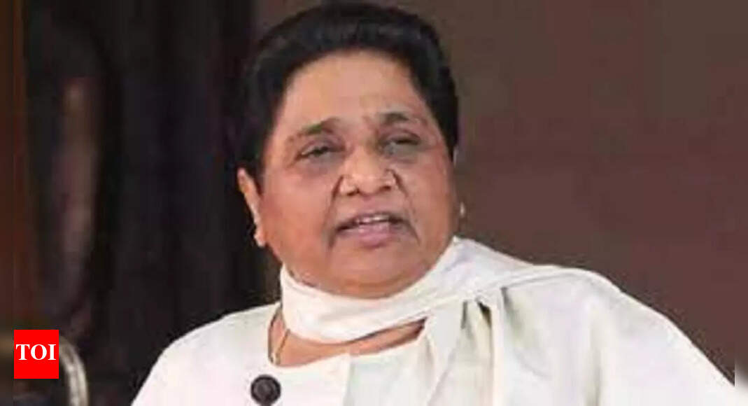Bsp: Mayawati says BSP to fight Lok Sabha polls alone; terms NDA, INDIA coalitions anti-dalit ...