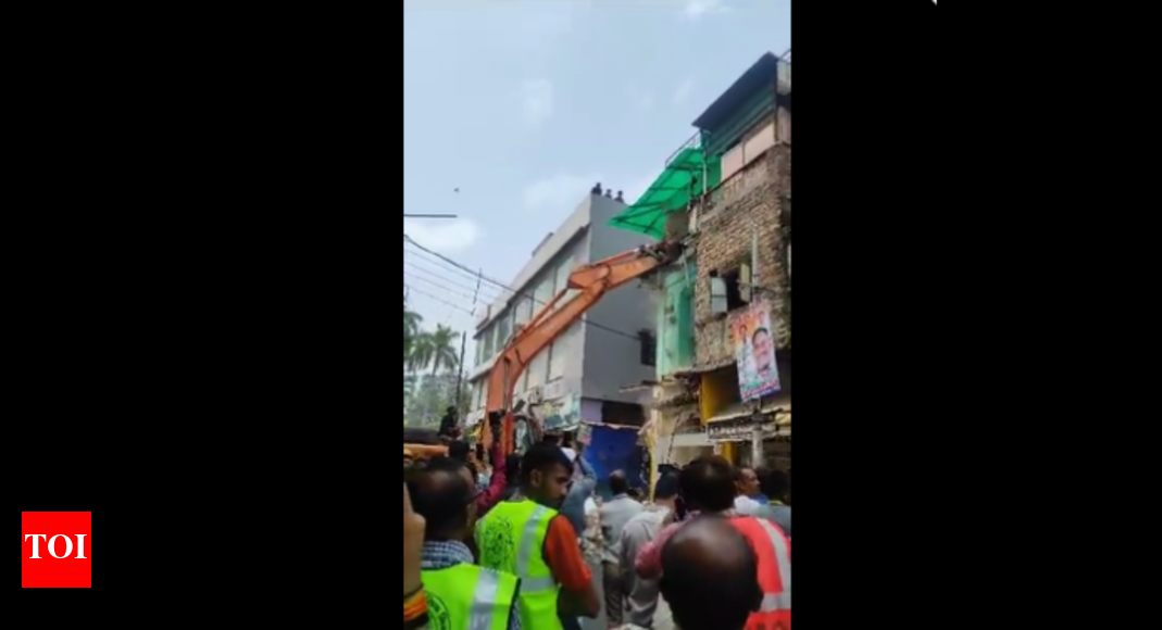 MP 'spitting' water incident: Illegal portions of properties of three ...