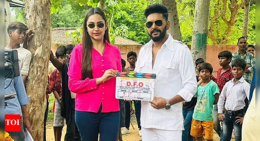 Yash Kumar starts shooting for the new film 'D.F.O' in Bihar | Bhojpuri ...