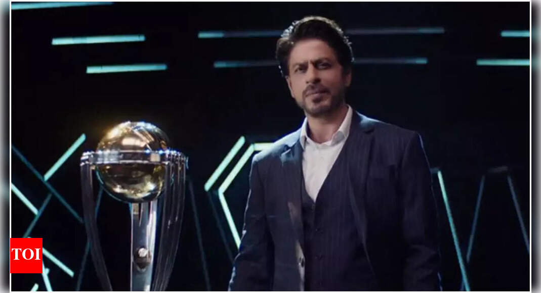 Shah Rukh Khan appears in ICC World Cup 2023 promo, fans react | Hindi ...
