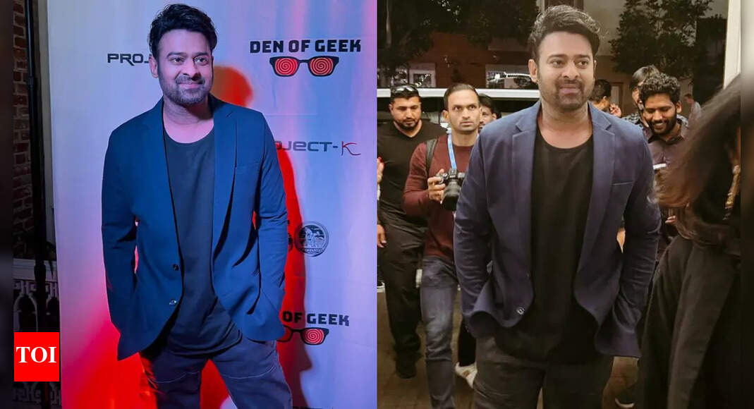 Prabhas' new look at San Diego Comic-Con festival sends fans into a ...